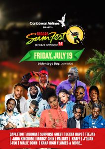 Events from July 13 – July 19 – Reggae Sumfest